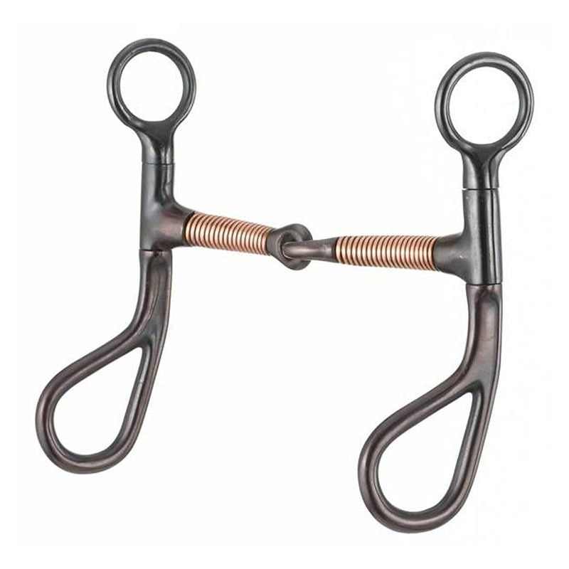 Tough1 Teardrop Copper Wrapped Snaffle Bit– Horse.com