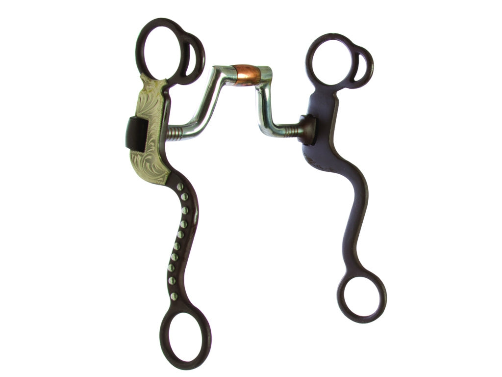 Western AT Silver Dot Square Port S-Shank Bit– Horse.com