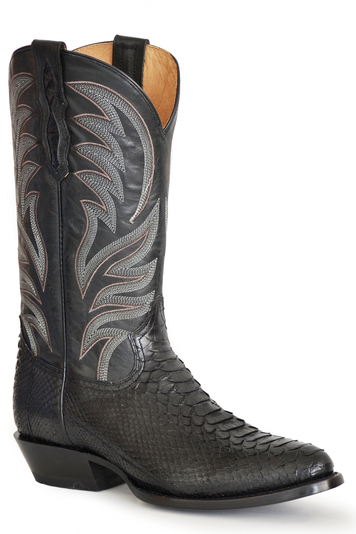 Roper Mens Backcut Python Square Toe Western Boots– Horse.com