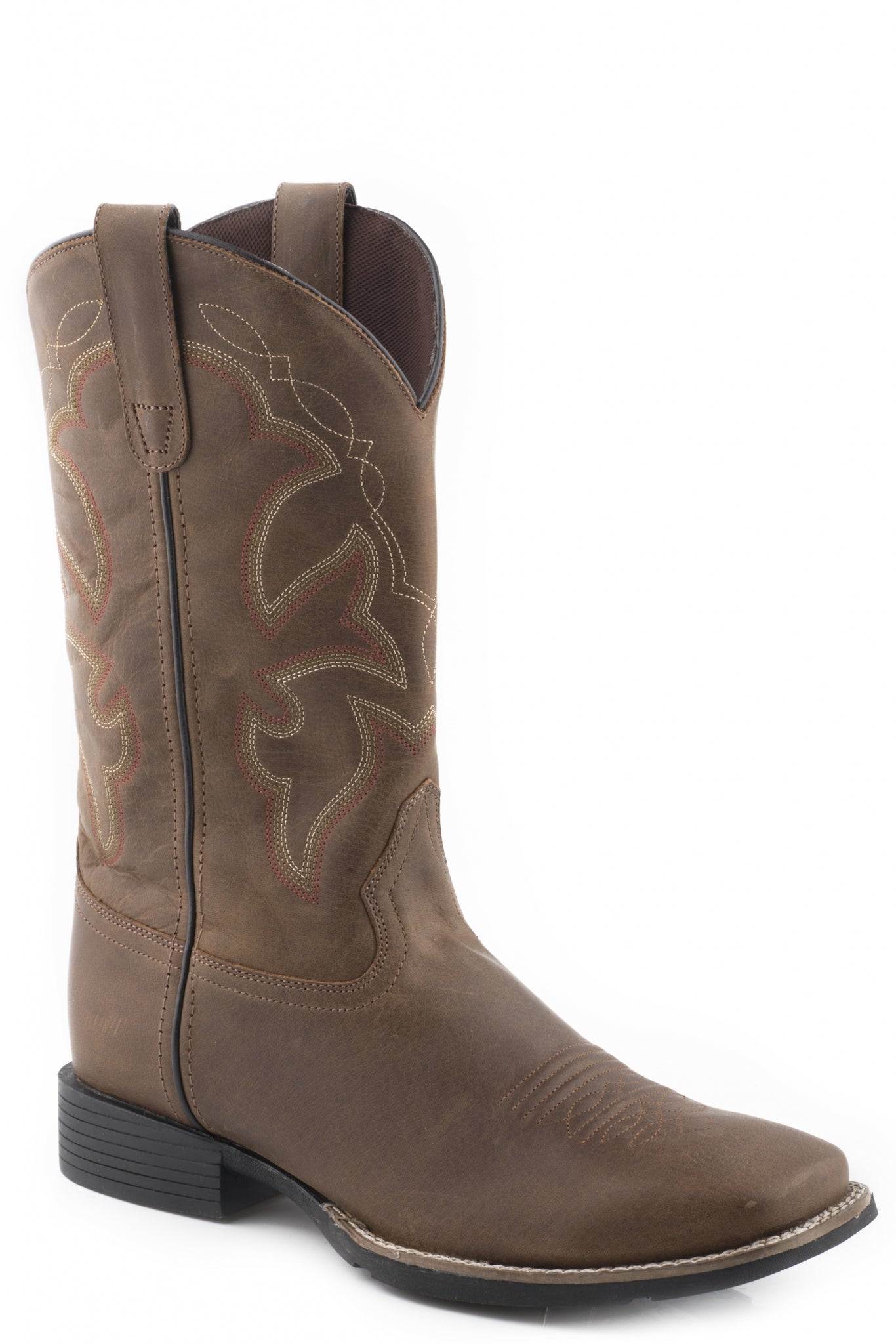 Roper Mens Vintage Tan Cow Embroidered Western Boots– Horse.com