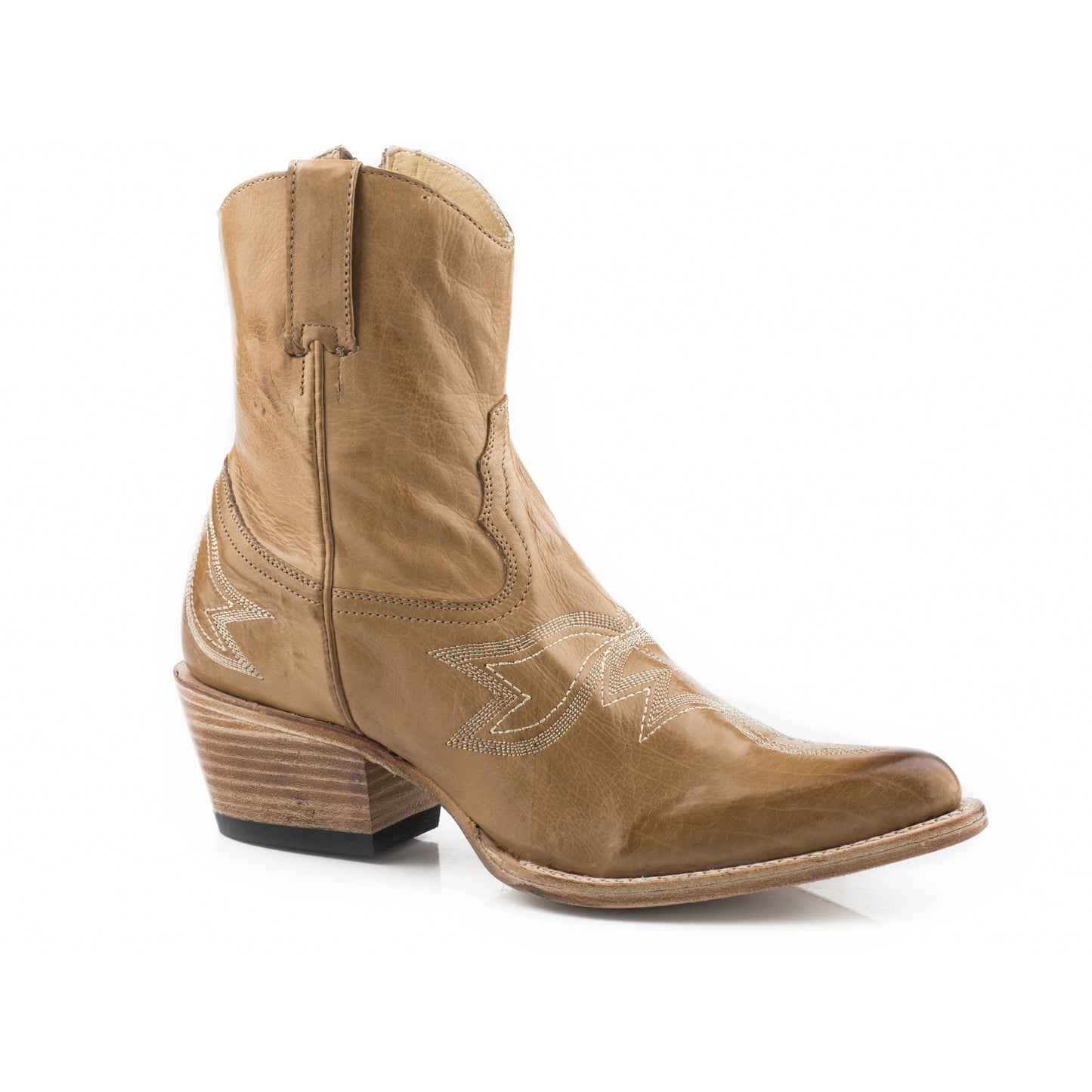 Stetson Ladies Piper Snip Toe Stacked Heel Boots– Horse.com