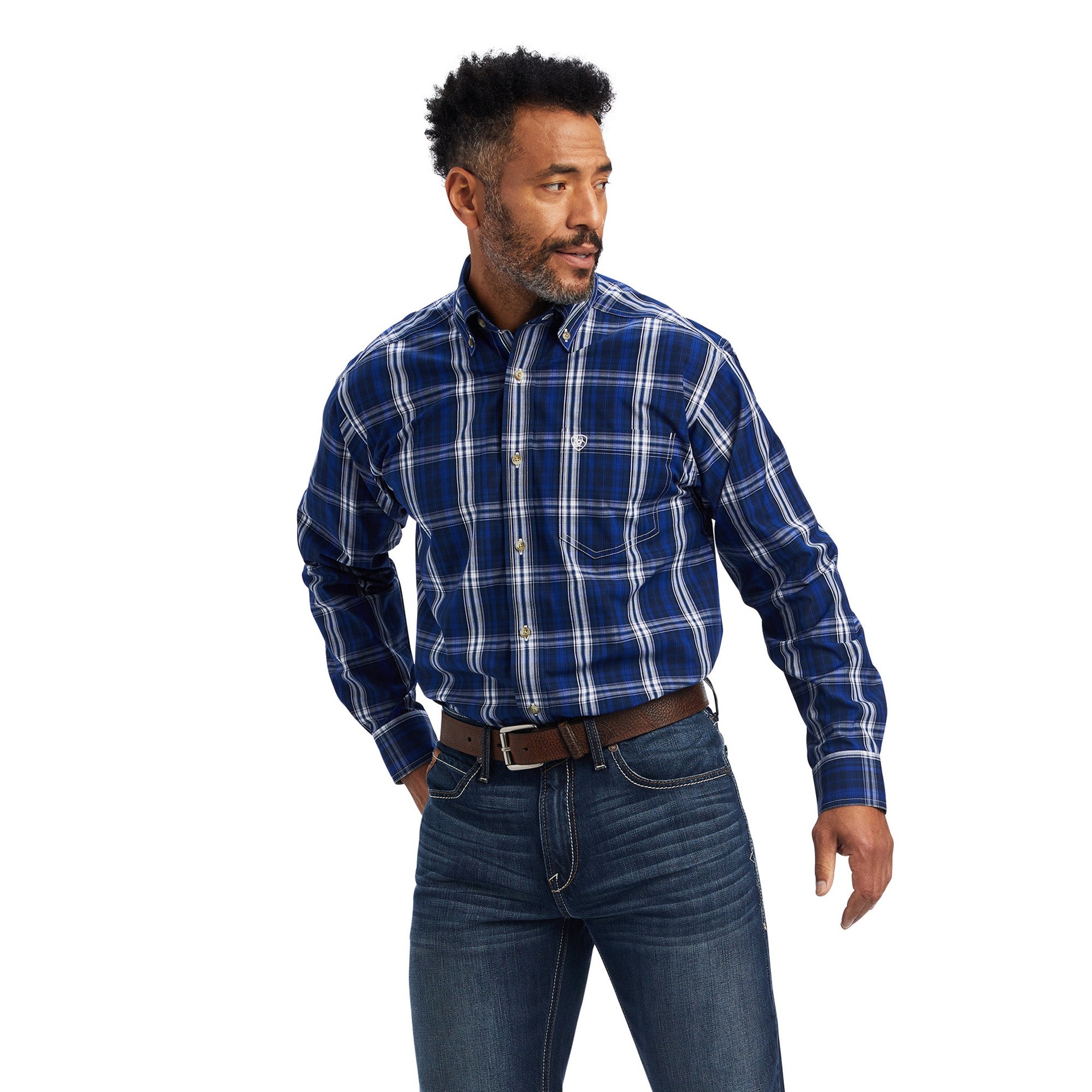 Ariat Mens Pro Series Burke Classic Fit Shirt– Horse.com