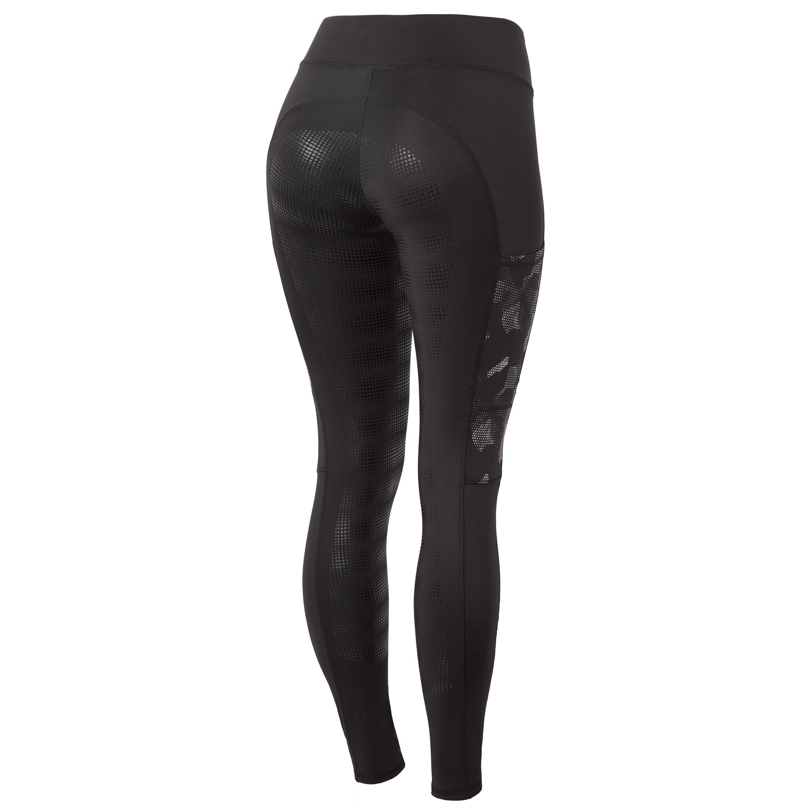 Horze Ladies Luminox Tights with Reflective Print– Horse.com