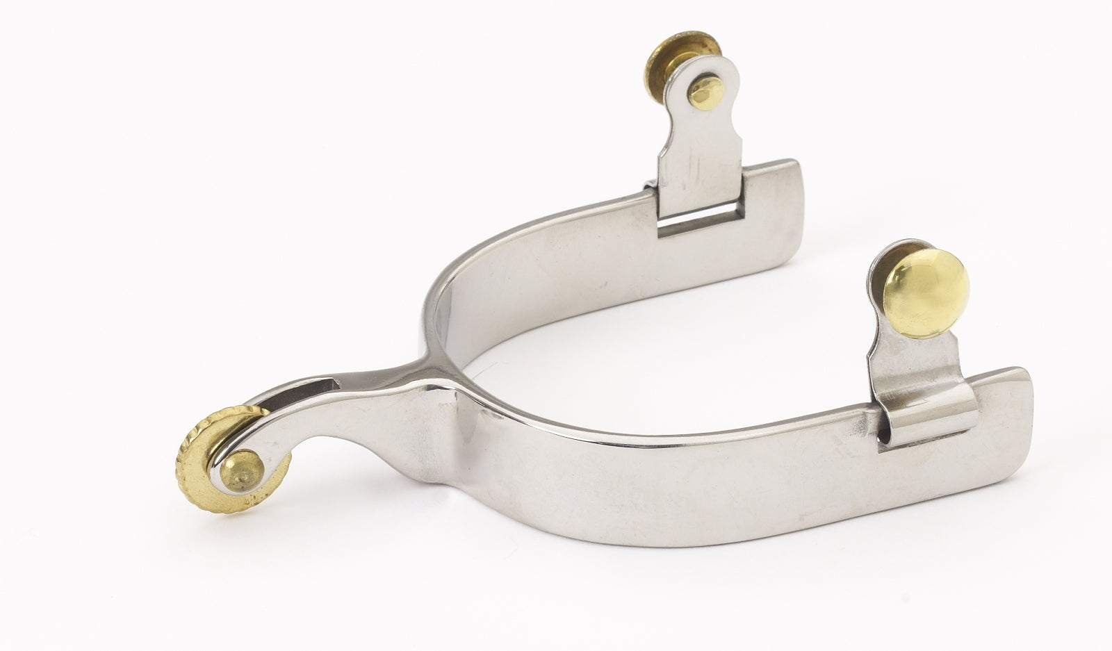 Turn-Two Equine Western D-Shank Round Spurs Brn– Horse.com