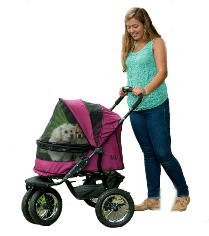 Pet Gear NO-ZIP Double Pet Stroller– Horse.com
