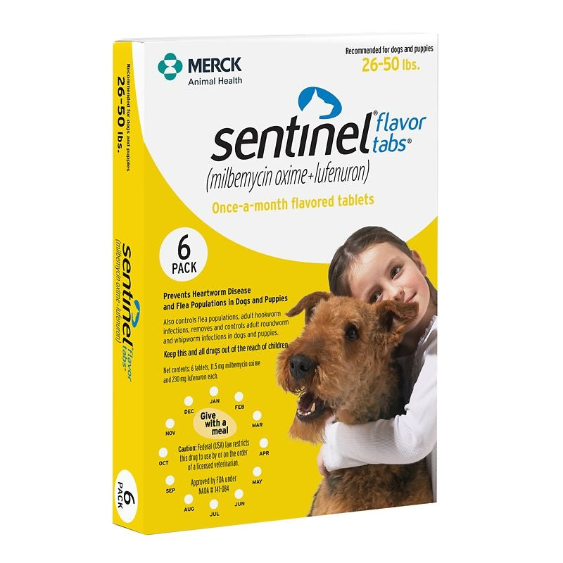 Sentinel Flavor Tabs for Dogs– Horse.com
