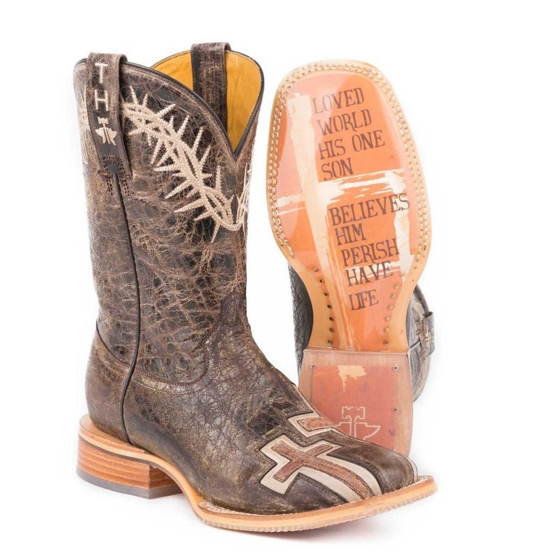 Tin Haul Ladies My Savior Bible Verse Boots – Horse.com