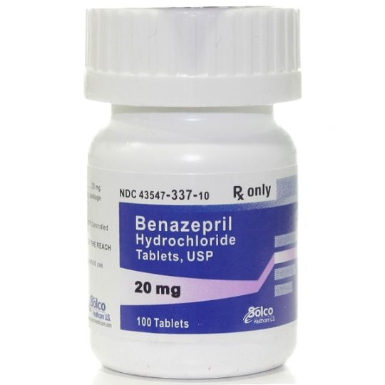 Benazepril 20mg Tablets 100 Count– Horse.com