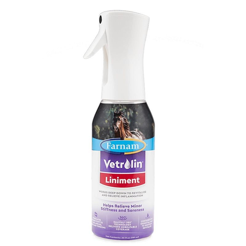 Vetrolin Liniment EquiVeil 360 Sprayer 20oz 6 pack – Horse.com