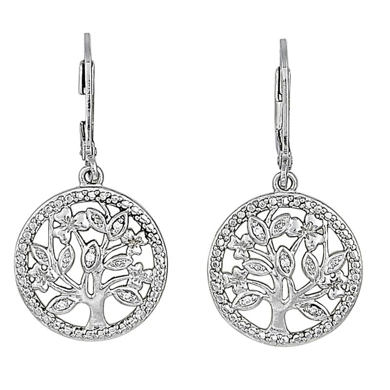 Kelly Herd Circle Tree Dangle Earrings– Horse.com