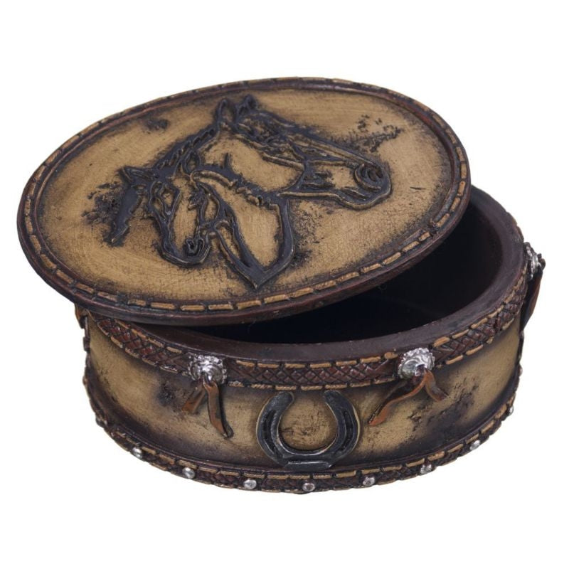 Mare and Foal Trinket Box– Horse.com