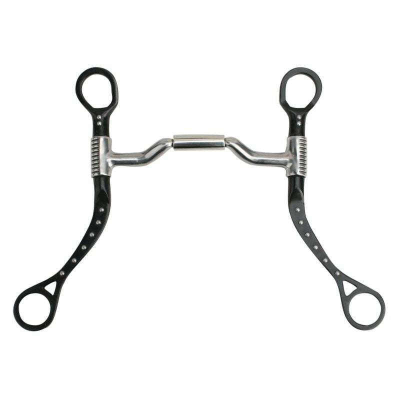 Myler Flat Shank 5in Forward Tilted Port Bit– Horse.com