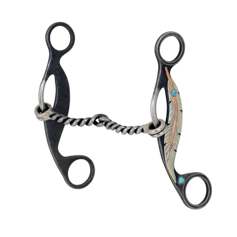 Metalab Feather Collection Twisted Snaffle Gag Bit – Horse.com