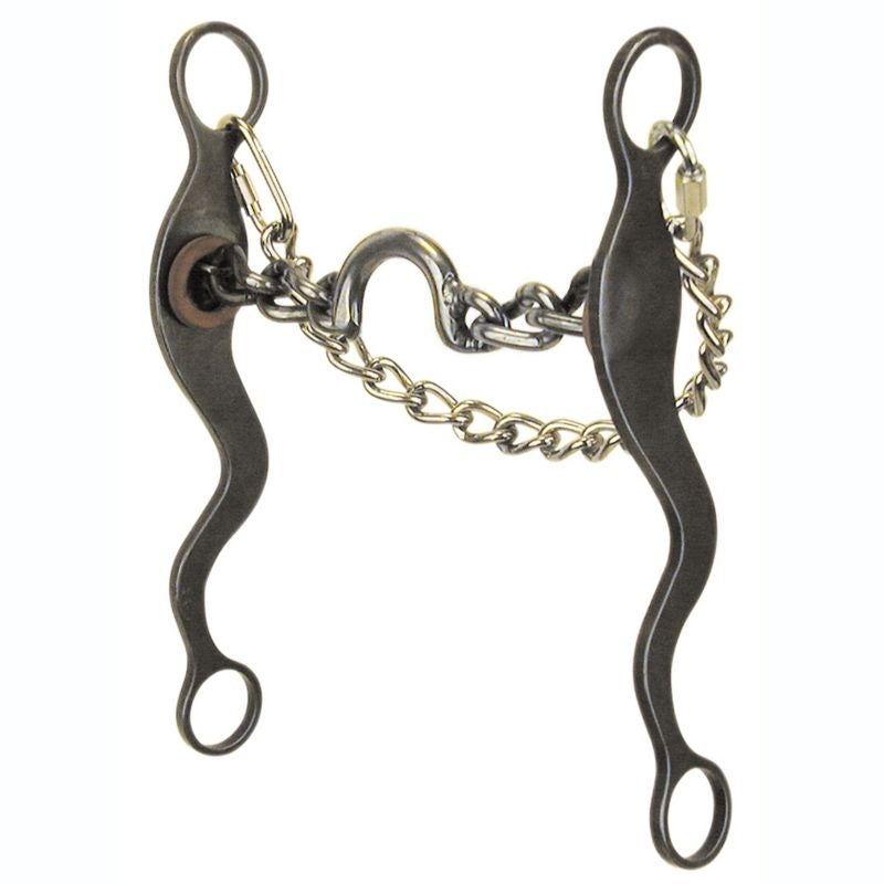 Reinsman Mike Beers Blue Steel Ported Chain Bit – Horse.com