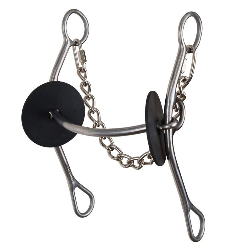 Reinsman JM Long Shank Lifter Bit with Mullen– Horse.com