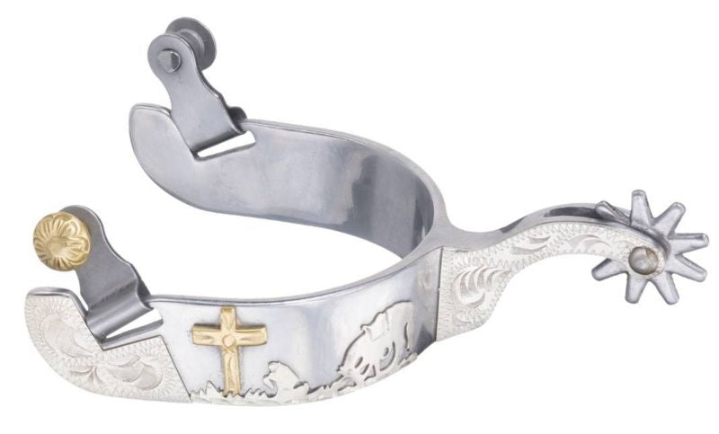 Tough1 Ladies Praying Cowboy Sweet Iron Spur– Horse.com