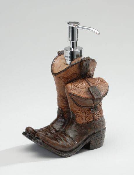 Cowboy Boots Soap Dispenser – Horse.com