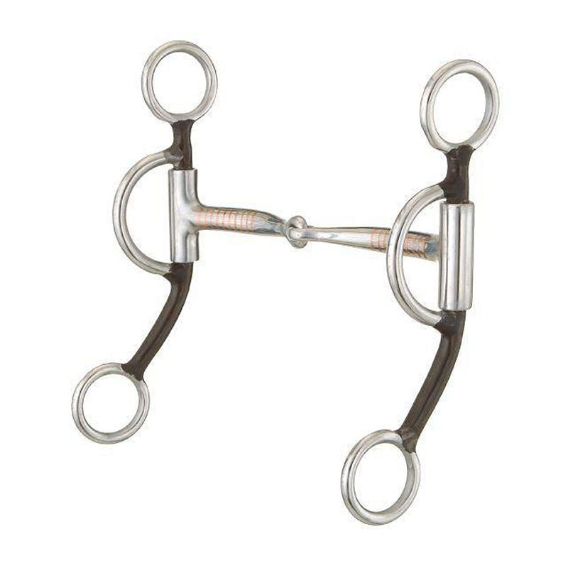 Tough1 Antique Brown Training Snaffle Bit– Horse.com