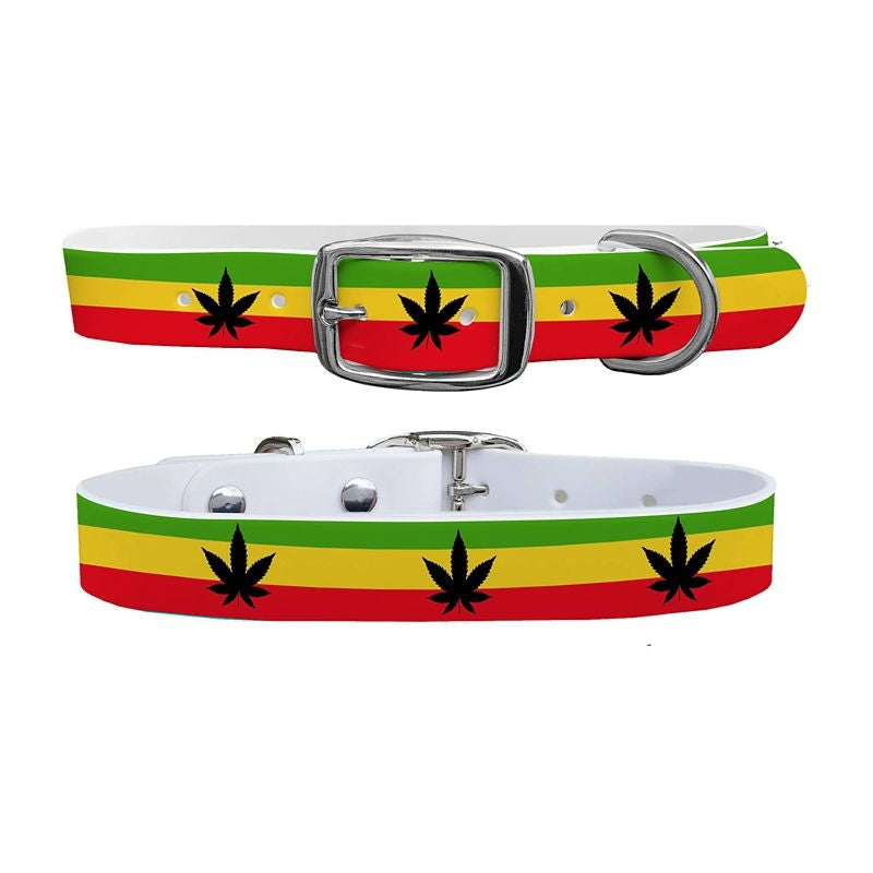 C4 Dog Collar Rasta Weed Collar Large– Horse.com