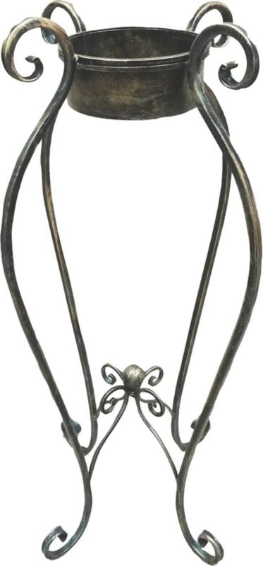 Antique Silver Globe Stand 30in Antique Silver – Horse.com