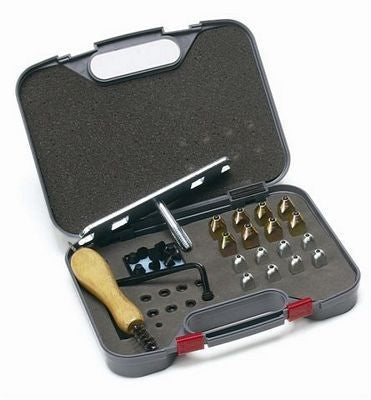 Horse Shoe Stud Kit with Plastic Case Graphite– Horse.com
