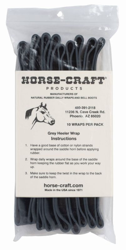 Weaver Horse Cra Dally Wraps 10 Pack Grey– Horse.com