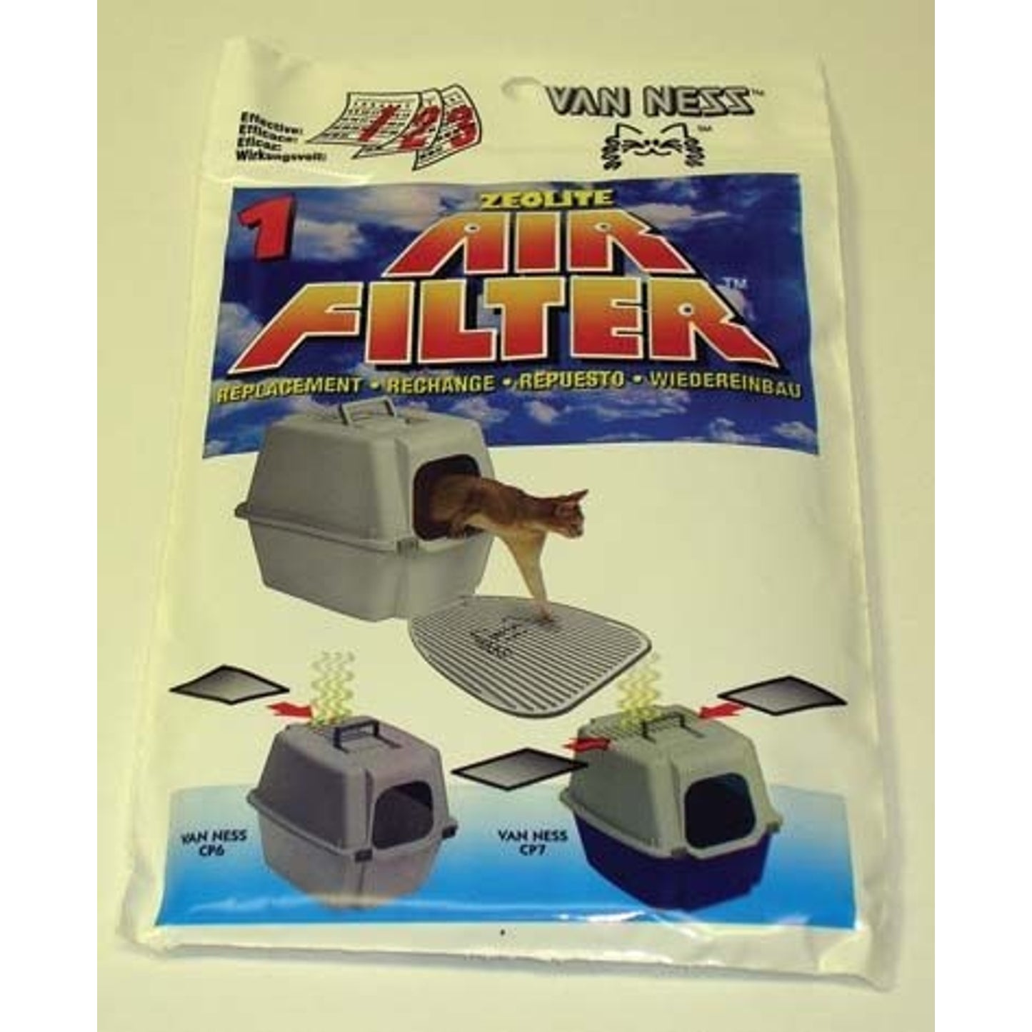 Air Filter For Cat Litter Pans 1/2x4 7/8x3/16– Horse.com
