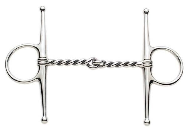 Korsteel Twisted Wire Full Cheek Snaffle Bit– Horse.com