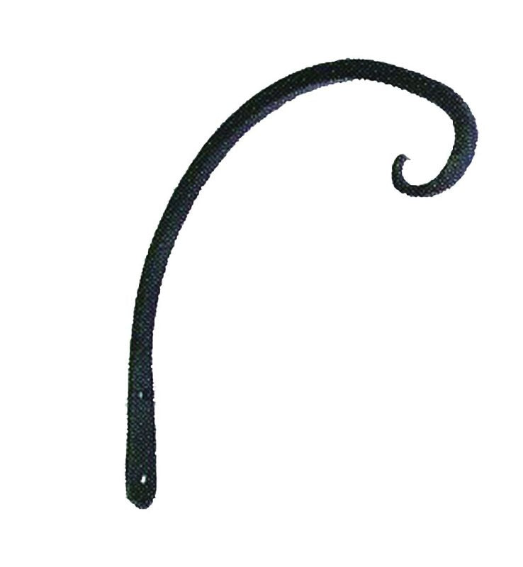 Hookery Curved Hanger Downturn Hook 8in Black– Horse.com
