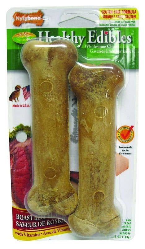 Nylabone Healthy Edible Roastbeef Dog Chew– Horse.com