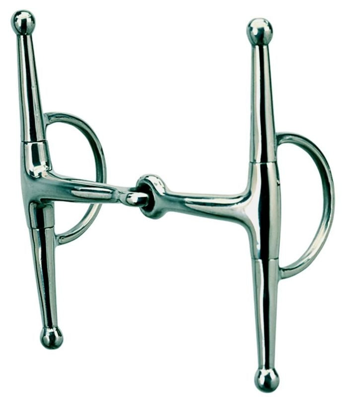 Weaver Leather Full Cheek Eggbutt Mouth Snaffle 5 – Horse.com