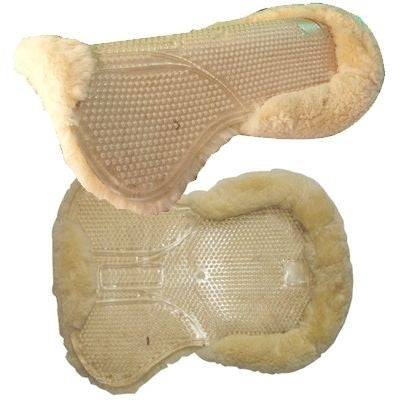 Gel Half Pad Real Sheepskin– Horse.com