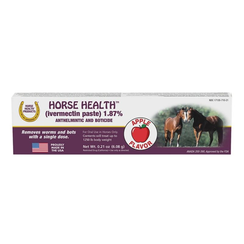 Horse Health 1.87 Ivermectin Single Dose Paste – Horse.com
