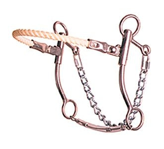 Reinsman Jim Warner SS Rope Nose Hackamore– Horse.com