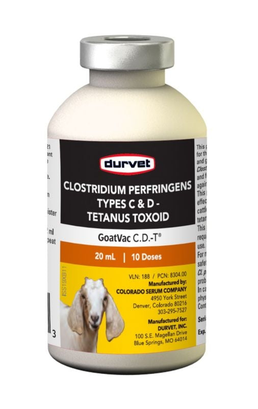Durvet GoatVac CD-T 10 Dose Goat Vaccine – Horse.com
